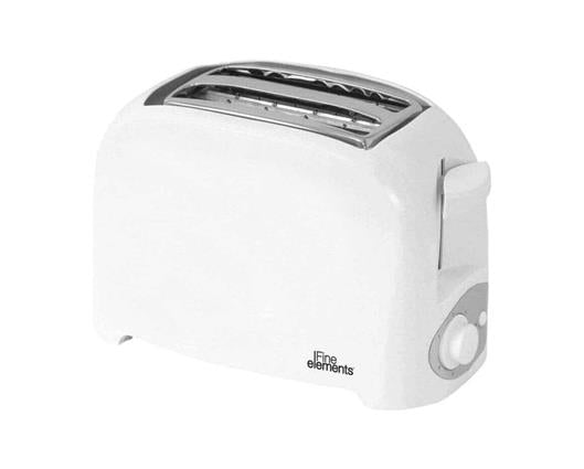 Fine Elements 2 Slice Toaster White – tradegoods.co.uk